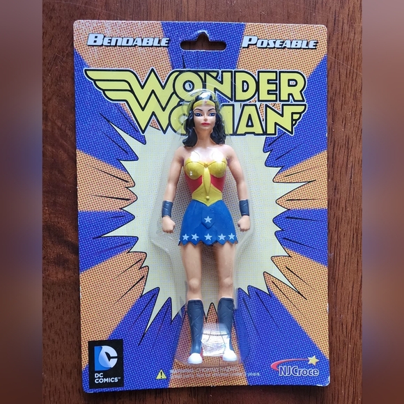 DC Comics | Toys | Wonder Woman Dc Comics Bendable Action Figure | Poshmark